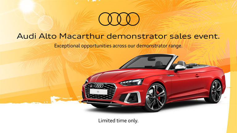 Audi Alto Macarthur Demonstrator Sale Event - Alto Group